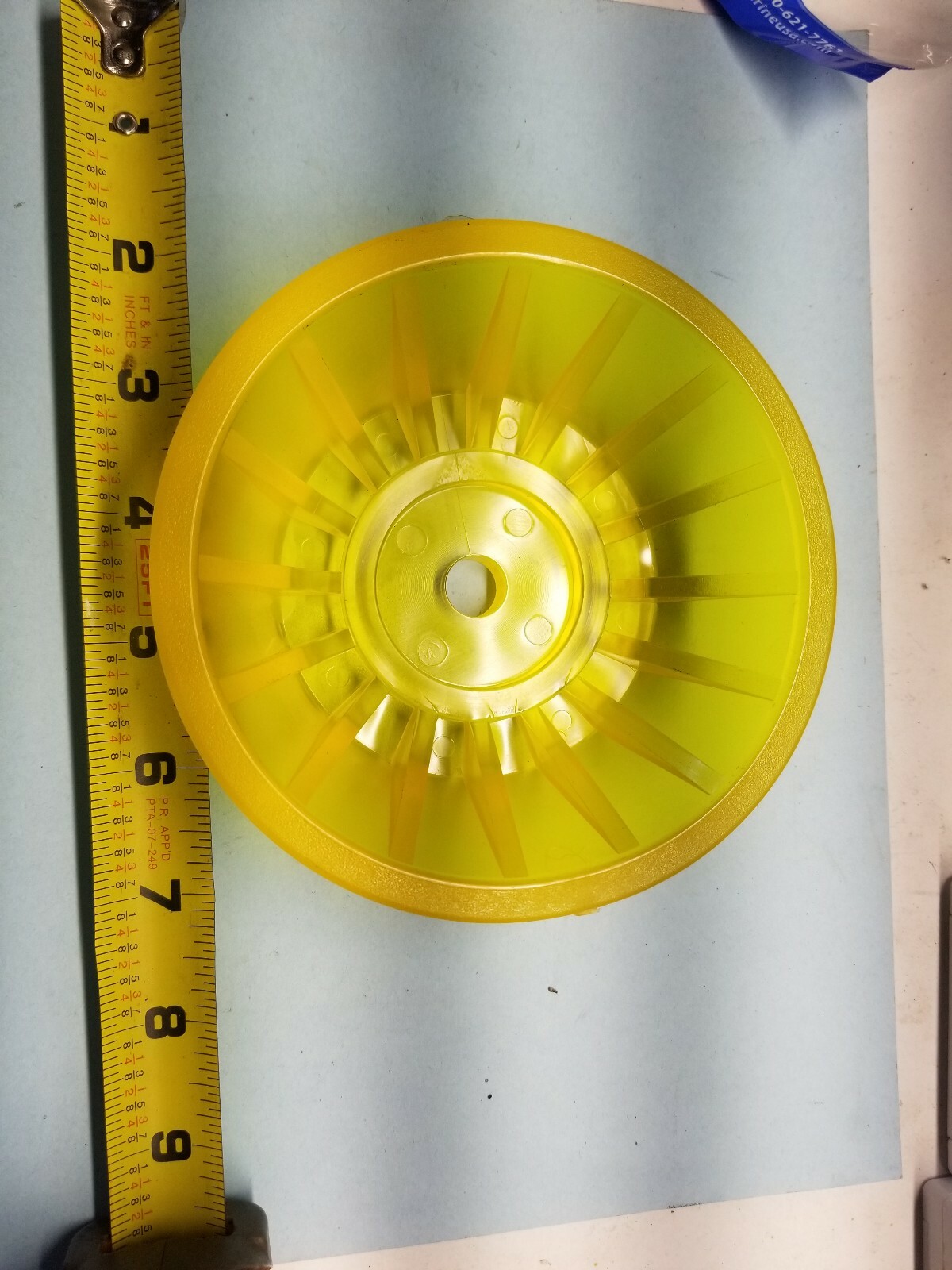 (1) 4 Inch Bow Roller Bell Endcap for Boat Trailer Bow stop. Bell ...