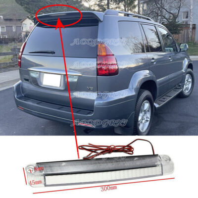 LED Rear Car Foof Spoiler Tail Lip Brake Light For Lexus GX470 2003 ...