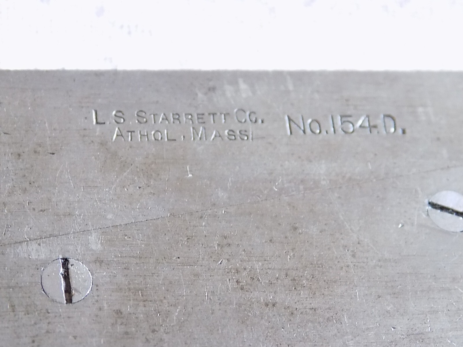 L.S. Starrett 154-A,B,C,D Set of 4 Adjustable Parallel - 3/8" to 1-5/16 ...