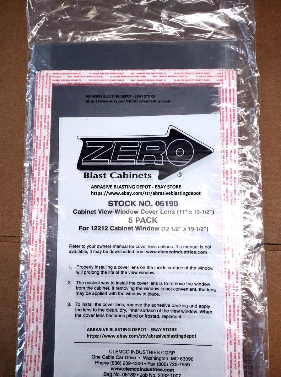 Sandblast Cabinet Window Shields | Cabinets Matttroy