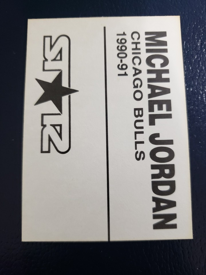 Michael Jordan Chicago Bulls 1990 - 1991 STATZ Gold Border Passing ...