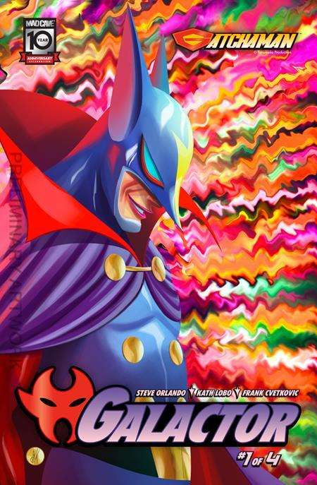 Gatchaman: Galactor #1C VF/NM; Mad Cave | 1:10 Variant - we combine ...