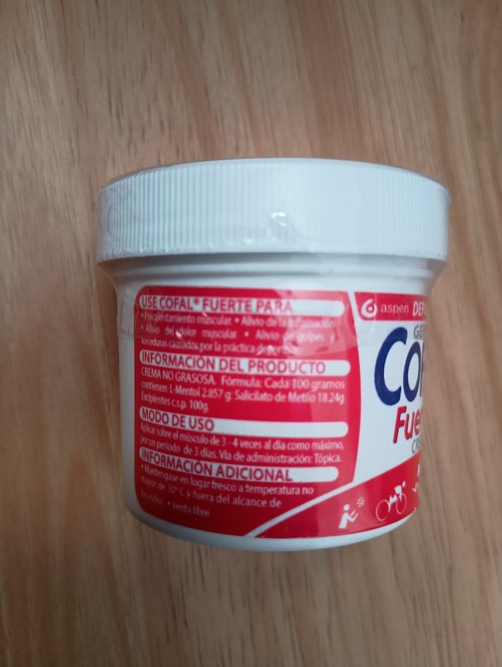 2 COFAL FUERTE GENUINO 2.1 OZ - MUSCULAR PAIN, ARTHRITIS, BACK PAIN ...