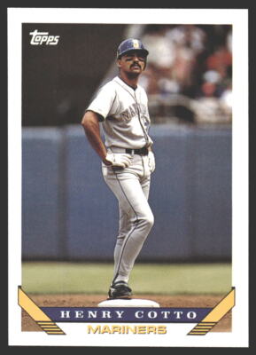 Henry Cotto #206 1993 Topps Seattle Mariners | eBay
