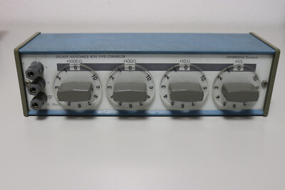 Danbridge Precision Decade Resistance Box CDR4 /BCDE Widerstandsdekade ...