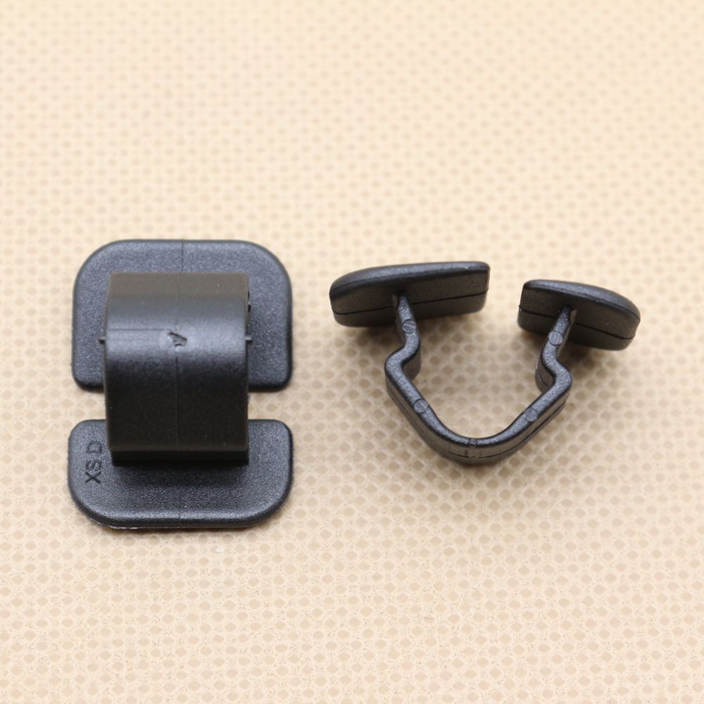10Pcs Black Nylon Hood Insulation Retainer Clip For VW Audi 1H5-863-849 ...