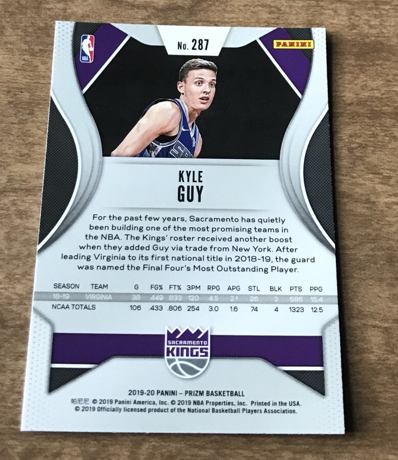 2019-20 Panini Prizm Kyle Guy Rookie | eBay