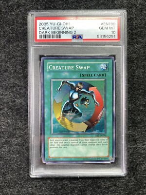 2005 Yu-Gi-Oh Creature Swap DB2-EN190 Dark Beginning 2 PSA 10 | eBay