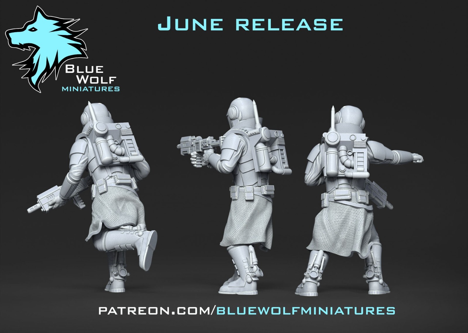 Nimbus Commandos Star Wars Legion 3D Printed Resin BlueWolf Miniatures ...