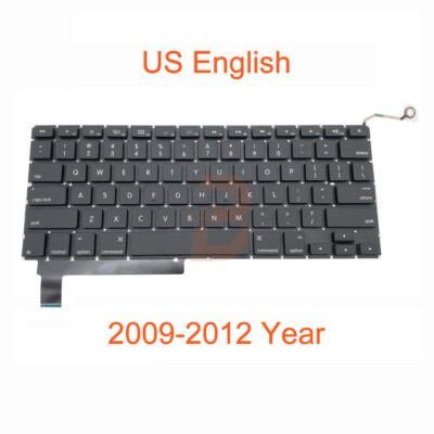 New For Macbook Pro 15" A1286 Keyboard US English 2009 2010 2011 2012 ...