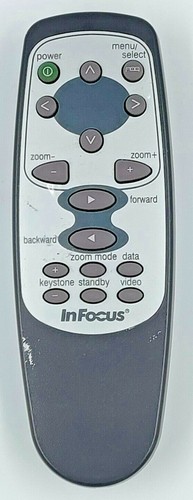 Genuine InFocus 590-0409-00 Buzzer Projector Remote Control | eBay