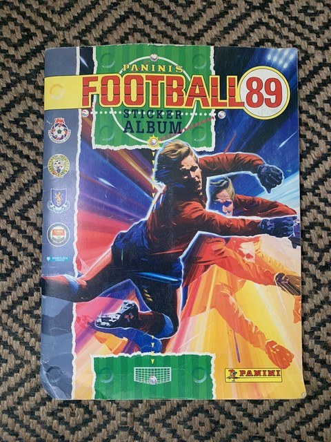 Rare Panini Football sticker album 89. Incomplete for sale online | eBay
