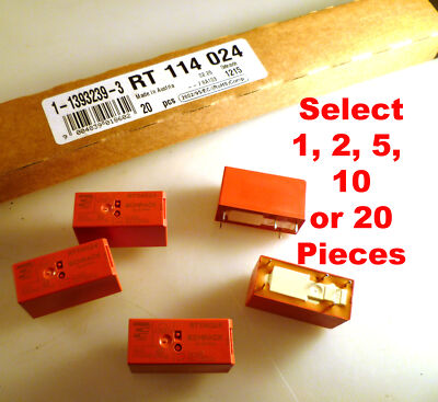 TE Schrack RT114024 Relay 24Vdc 12A SPDT 1-1393239-3 OM0352B | eBay UK