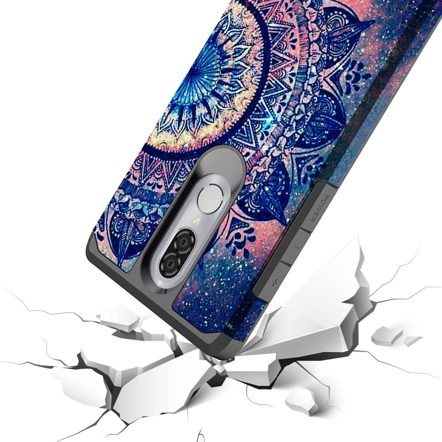 For Coolpad Legacy Hybrid Graphic Fashion Cute Colorful Silicone Case ...