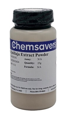 Saponin, Quillaja Extract Powder, 25g | eBay