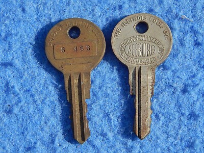 Seeburg Key S 463 - Illinois Lock Co. - wall box key - original | eBay