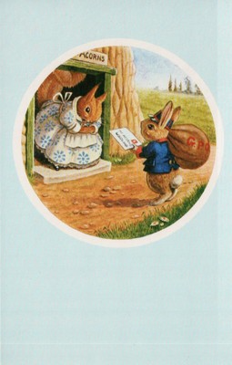 A Letter for Mrs. Squirrel by Racey Helps Medici Society Postcard | eBay