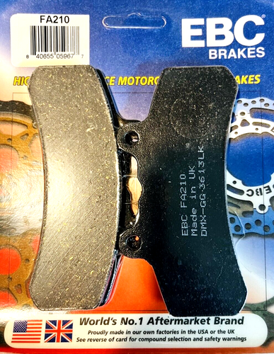 EBC Front Brake Pads 1994-97 BUELL S2/S3 Thunderblt M2 Cyclone S1 ...