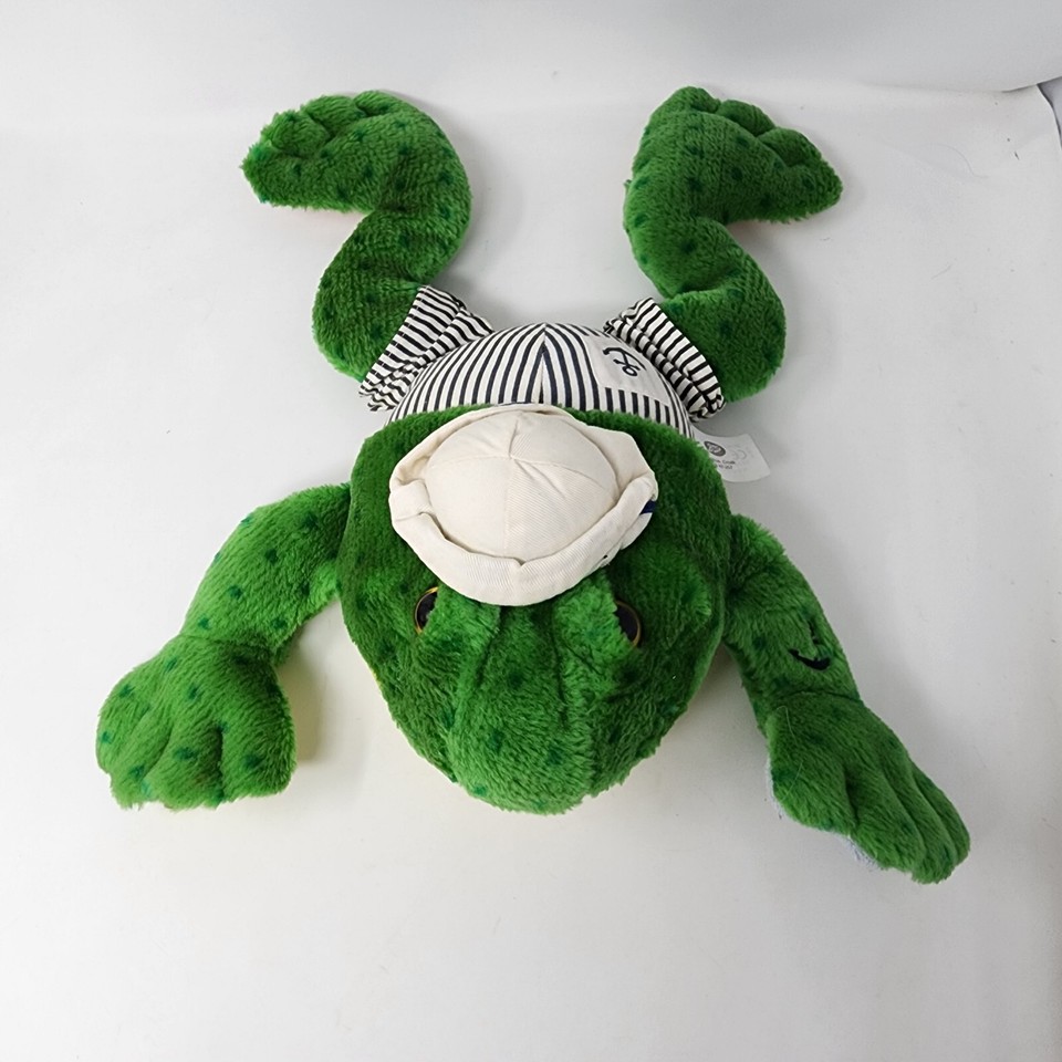 Vintage Boots Captain Croak Frog With Shorts & Hat Plush Toy With ...