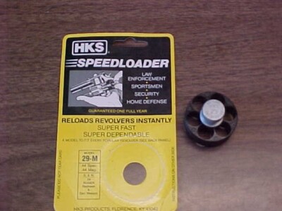 HKS Model 29-M Speedloader fits S&W .44 spec mag S&W RUGERREDHAWK DAN ...