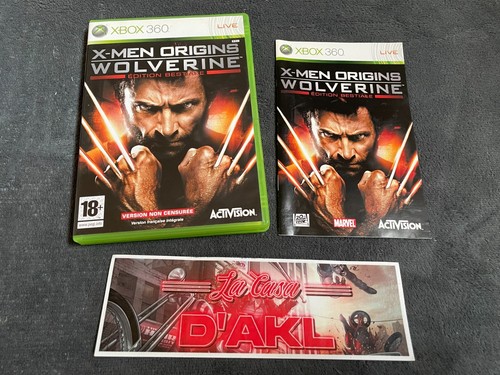 X-Men Origins Wolverine complet sur XBOX 360 - FR TTBE | eBay