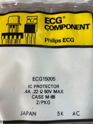 ECG15005 IC-PROTECTOR 0.6A | eBay
