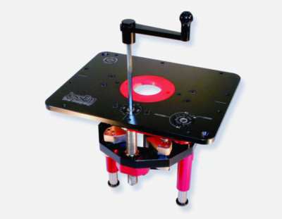 JESSEM MAST-R-LIFT II ROUTER LIFT WITH 9-1/4" x 11-3/4" PLATE JESSEM ...