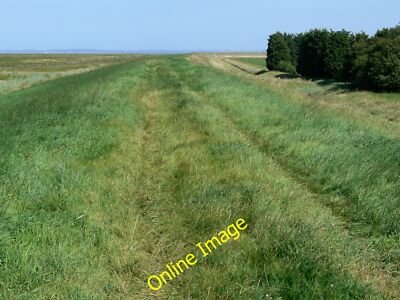 Photo 6x4 The Sir Peter Scott Walk on the sea bank Peter Scott Walk ...