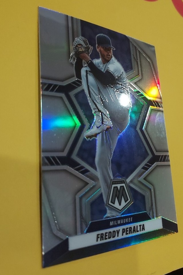 2022 Panini Mosaic Silver Prizm #119 Freddy Peralta | eBay