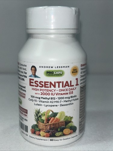 Sealed Andrew Lessman Essential 1 Multivitamin 60 Count | eBay