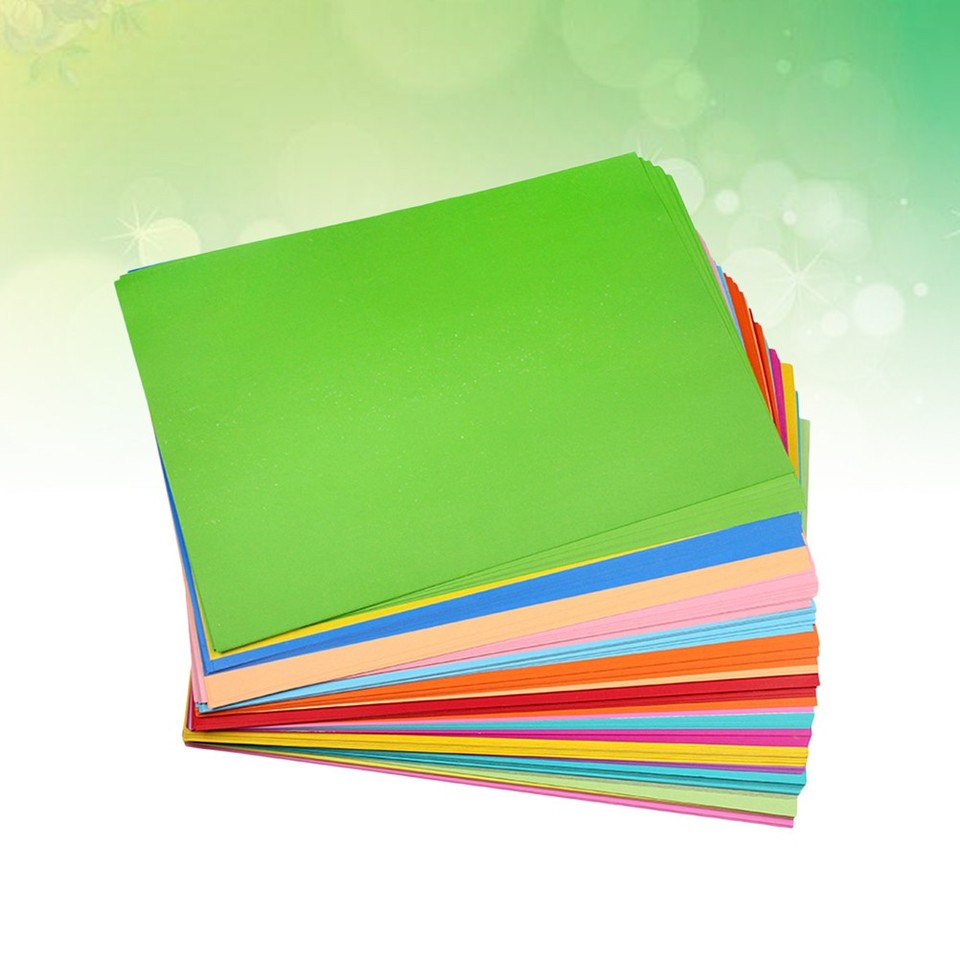 Kids DIY Craft Paper A4 Size 50 Sheets Colorful for Creative Projects ...