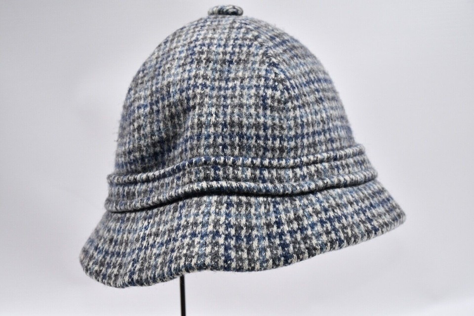 Vintage Kangol Wool Tweed Hat Made In England size M | eBay