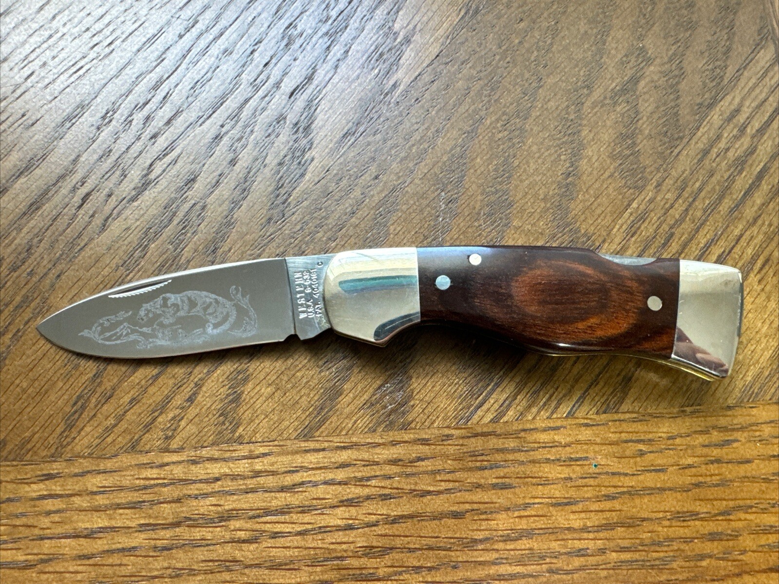 VINTAGE WESTERN FOLDING KNIFE MODEL S-532 | eBay