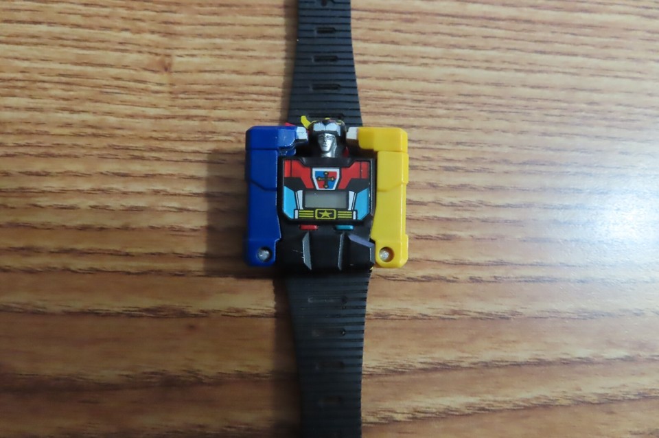 Voltron Impulse Time Keeper ROBOT Magnetic Back Watch Clock Figure ...