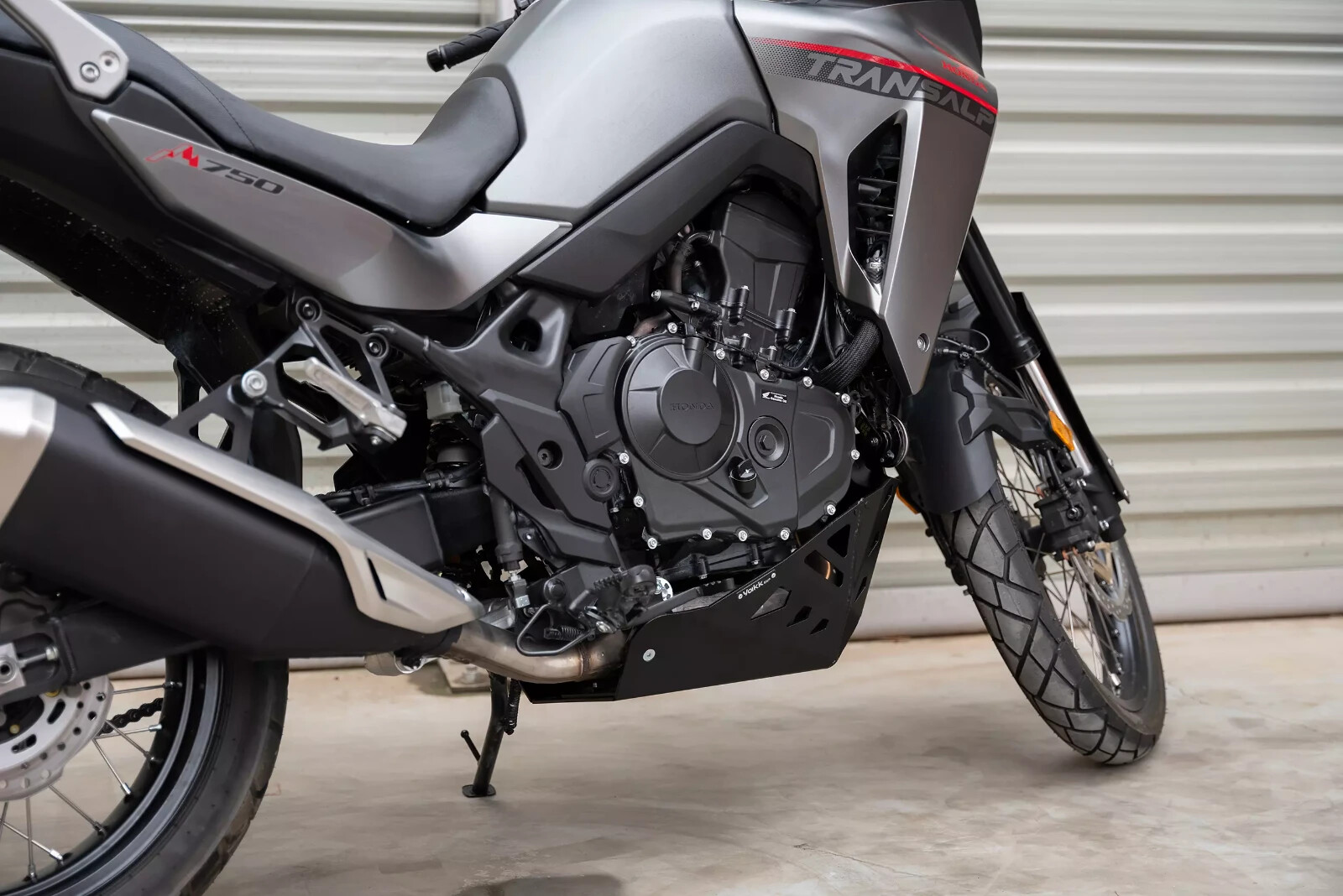 HONDA TRANSALP XL 750 V - 4mm ALLOY ALU ENGINE BASH GUARD PLATE ...