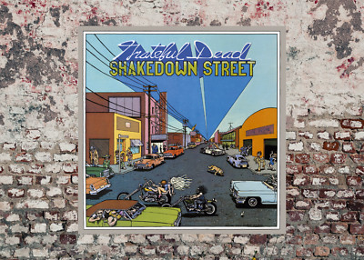 GRATEFUL DEAD SHAKEDOWN STREET ALBUM COVER POSTER PRINT A545 | eBay