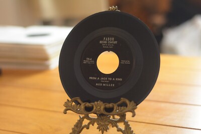 NED MILLER 45RPM 7" RECORD "FROM A JACK TO A KING" FABOR (114) A4-187 ...