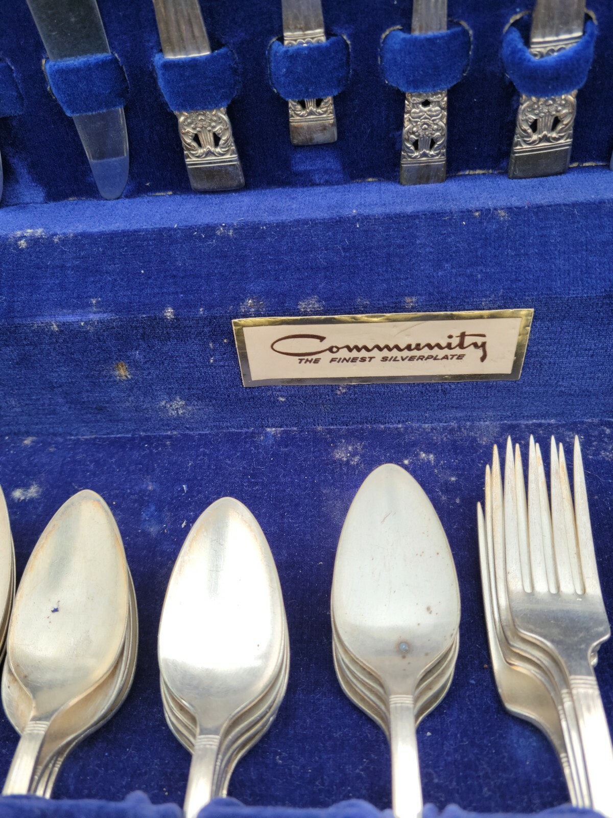 Vintage 48 Piece Community The Finest Silverplate | eBay
