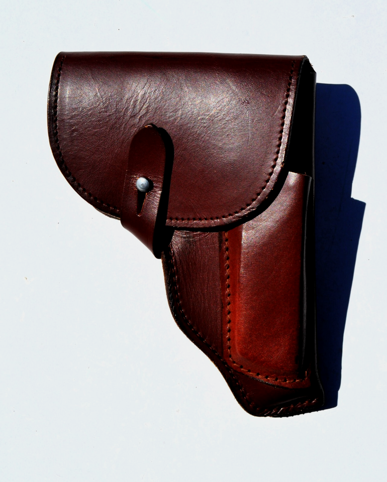 Vintage East German Brown Leather Makarov Pistol Holster MDI Marked | eBay