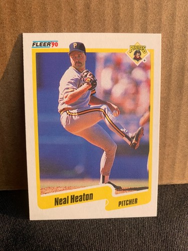 1990 Fleer Baseball Card Pittsburgh Pirates Neal Heaton | eBay