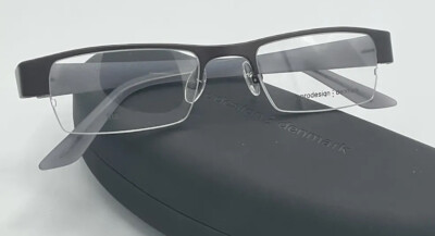 prodesign eyeglass frames titanium Brown 4337 C5231 51/20 | eBay