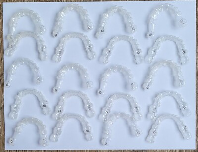 20 INVISALIGN Teeth Aligners Arts & Craft Projects Only Used | eBay