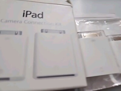 Apple iPad/iPod Camera Connection Kit - MC531ZM/A - USB & SD Card ...