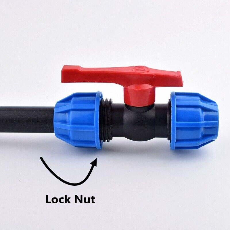 Stop Tap Valve 20mm 25mm 32mm Ball Valve Water Pipe Compression End ...