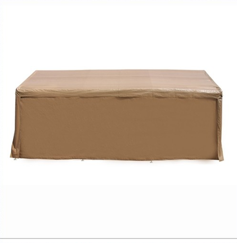10x20 canopy tarp set (5)pc Beige paneling and top set Valanced tarp ...