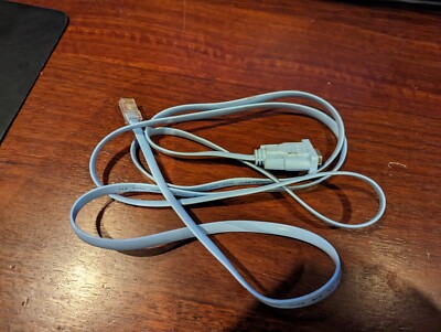 Cisco Systems RJ45 DB9 AWM 20251 E129757-c Serial Cable LL97744 RA-232 ...