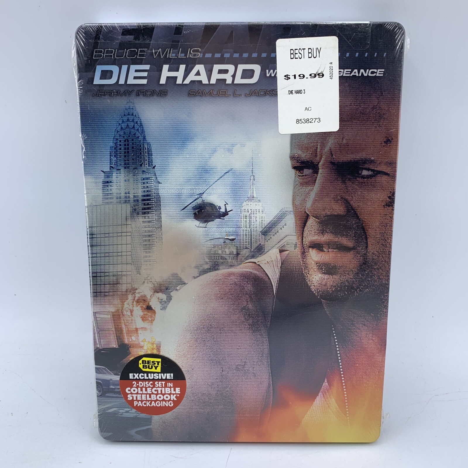 Die Hard 3: Die Hard With a Vengeance (DVD, Steel Book Best Buy ...