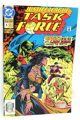 Justice League Task Force #4 Gypsy Case Lady Shiva 1993 Comic DC Comics ...