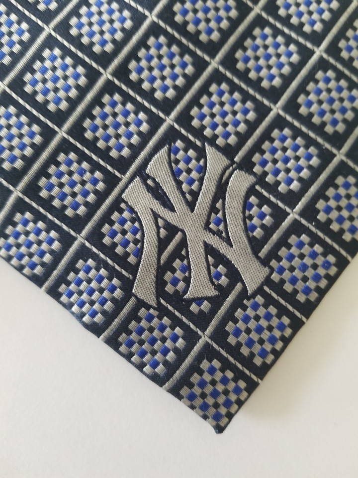 MLB Eagles Wings Men's Necktie Tie Silk New York Yankees Baseball Logo ...