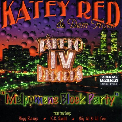 KATEY RED & DEM HOES : MELPOMENE BLOCK PARTY CD INSANELY RARE NEW ...
